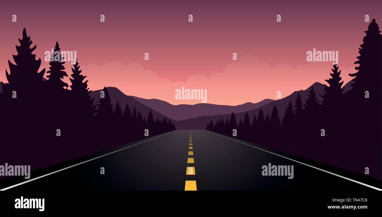Road signs fog Stock Vector Images - Alamy