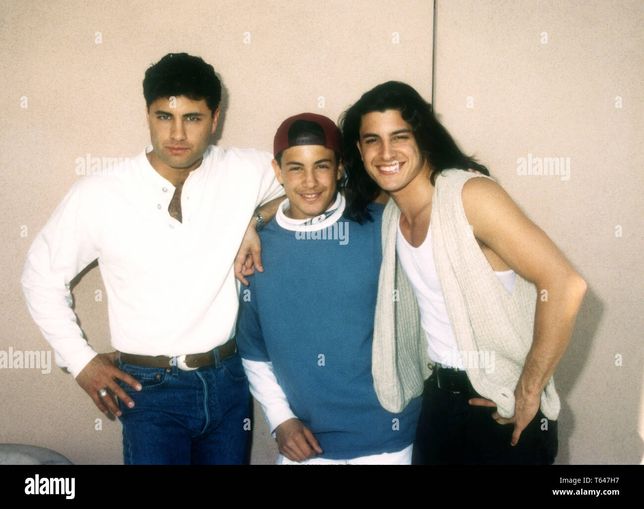 Downey, California, USA 9th April 1994 (L-R) Fabian Serrano, Felipe ...