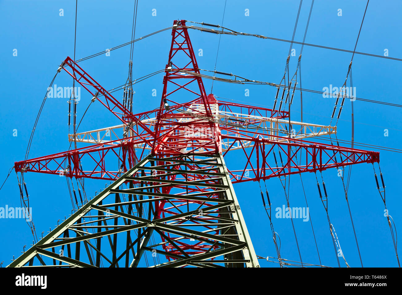 power pole symbol photo Stock Photo - Alamy