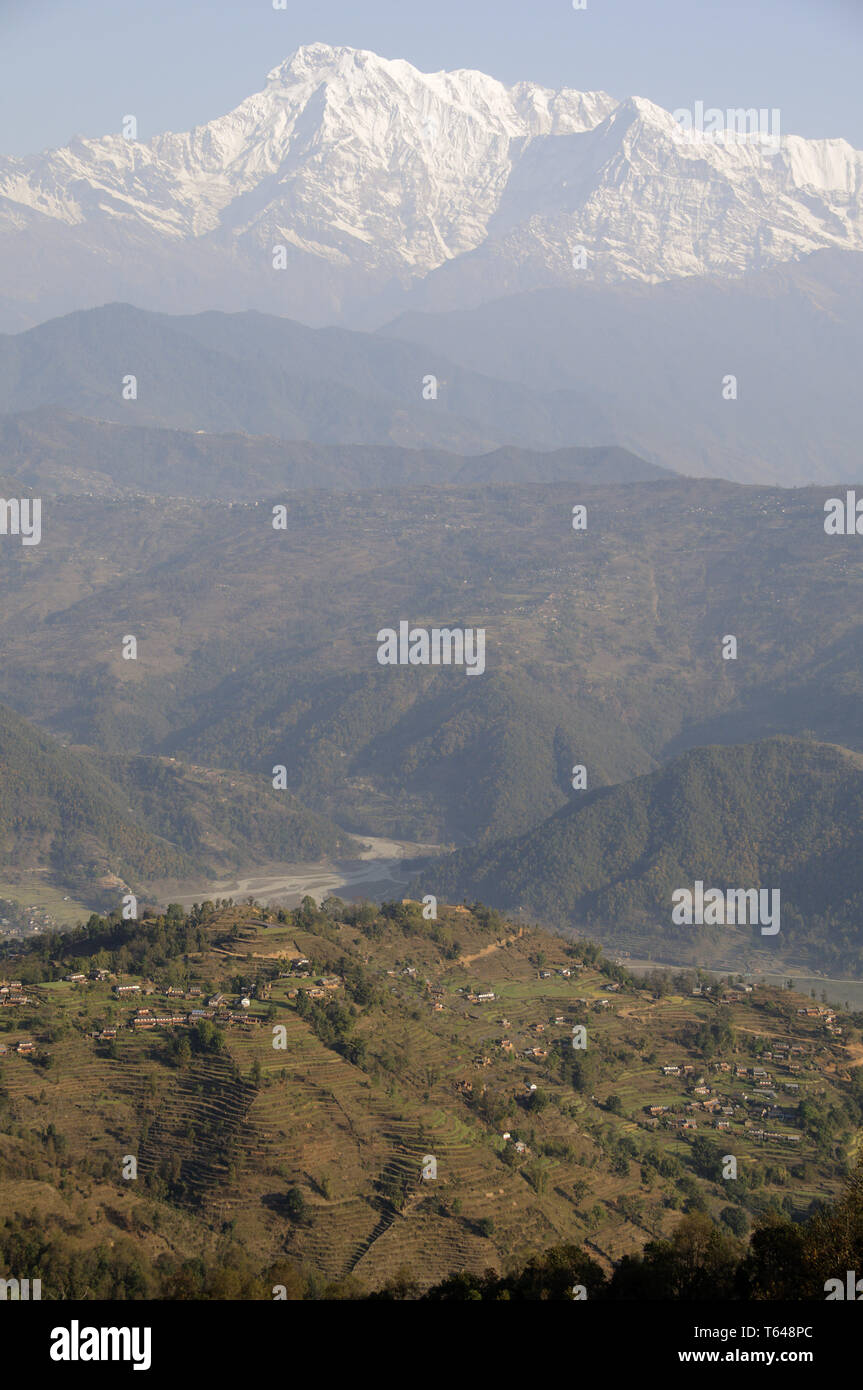 Annapurna Massif, Himalayas Stock Photo - Alamy