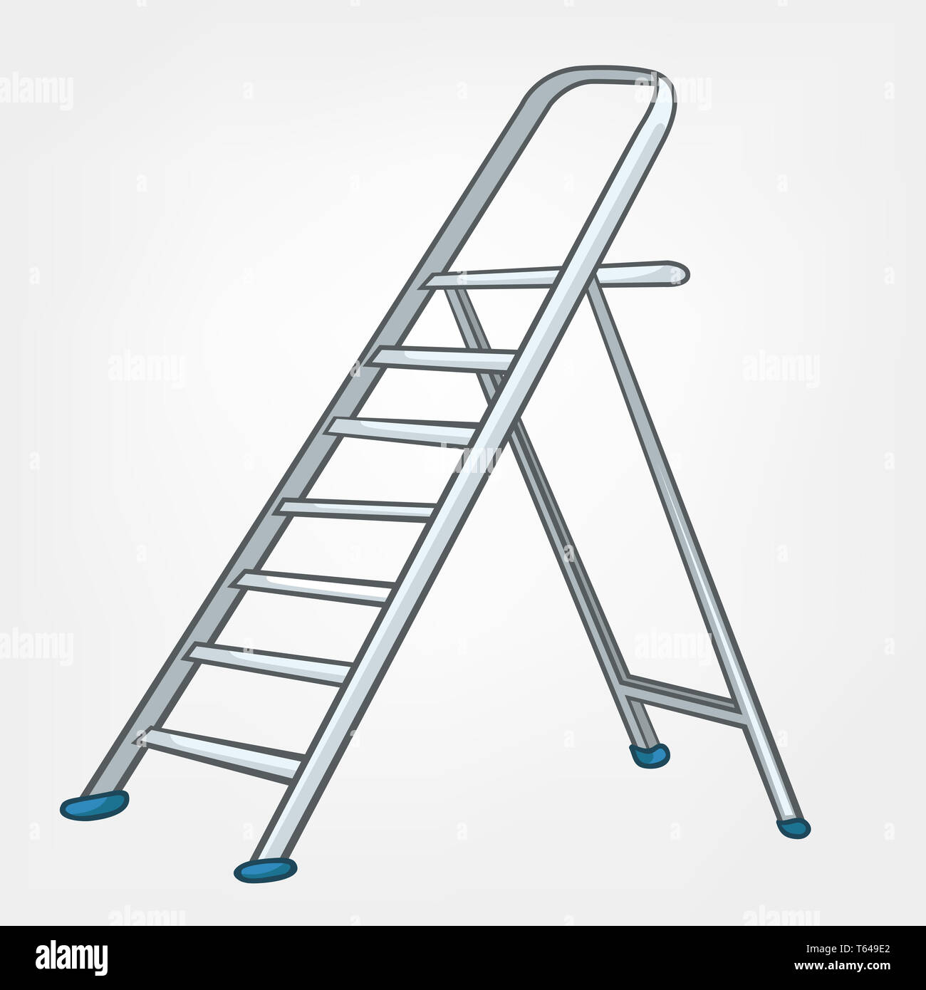 Rolling step ladder hi-res stock photography and images - Alamy