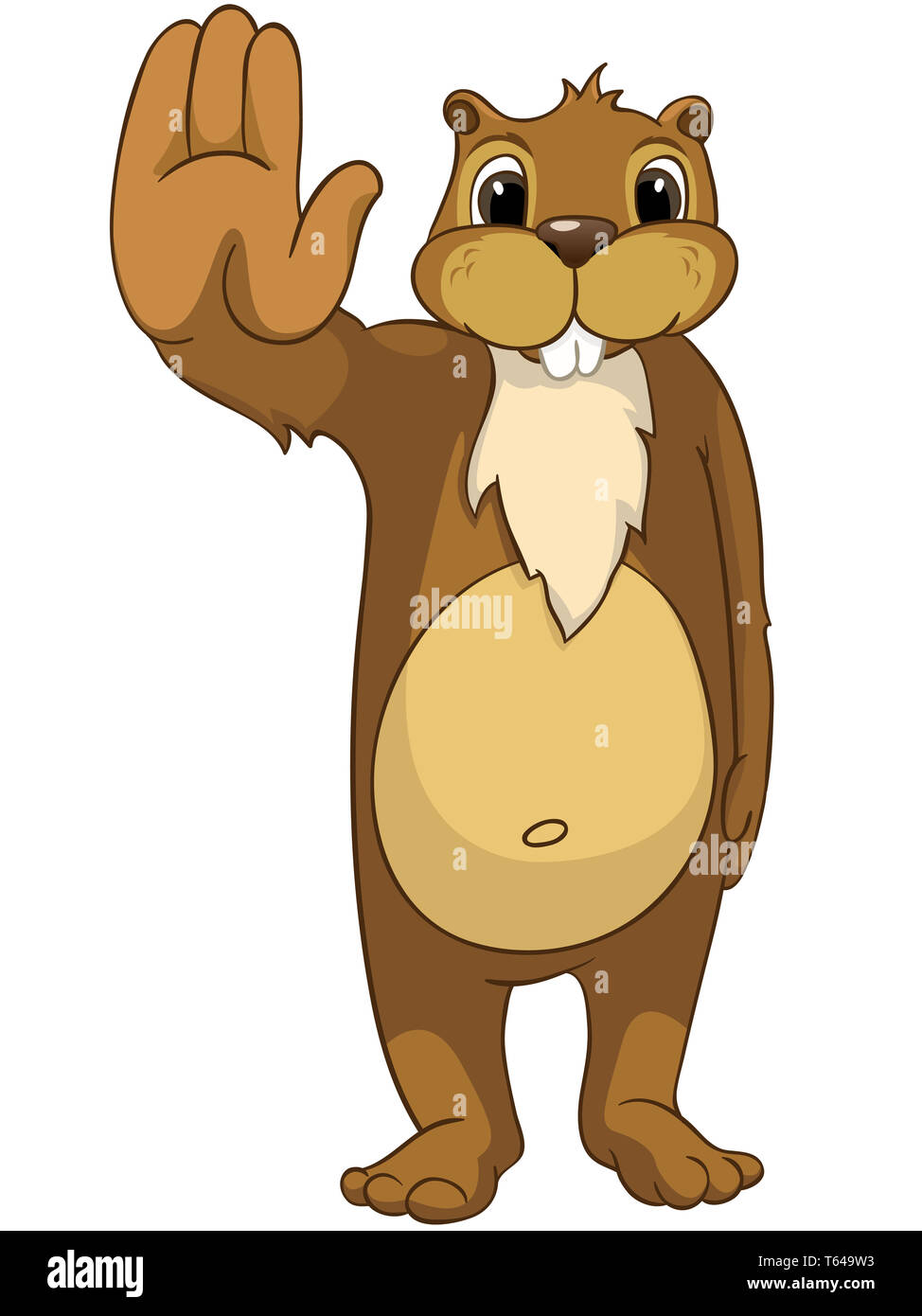 Illustration funny cartoon warning sign hi-res stock photography and ...