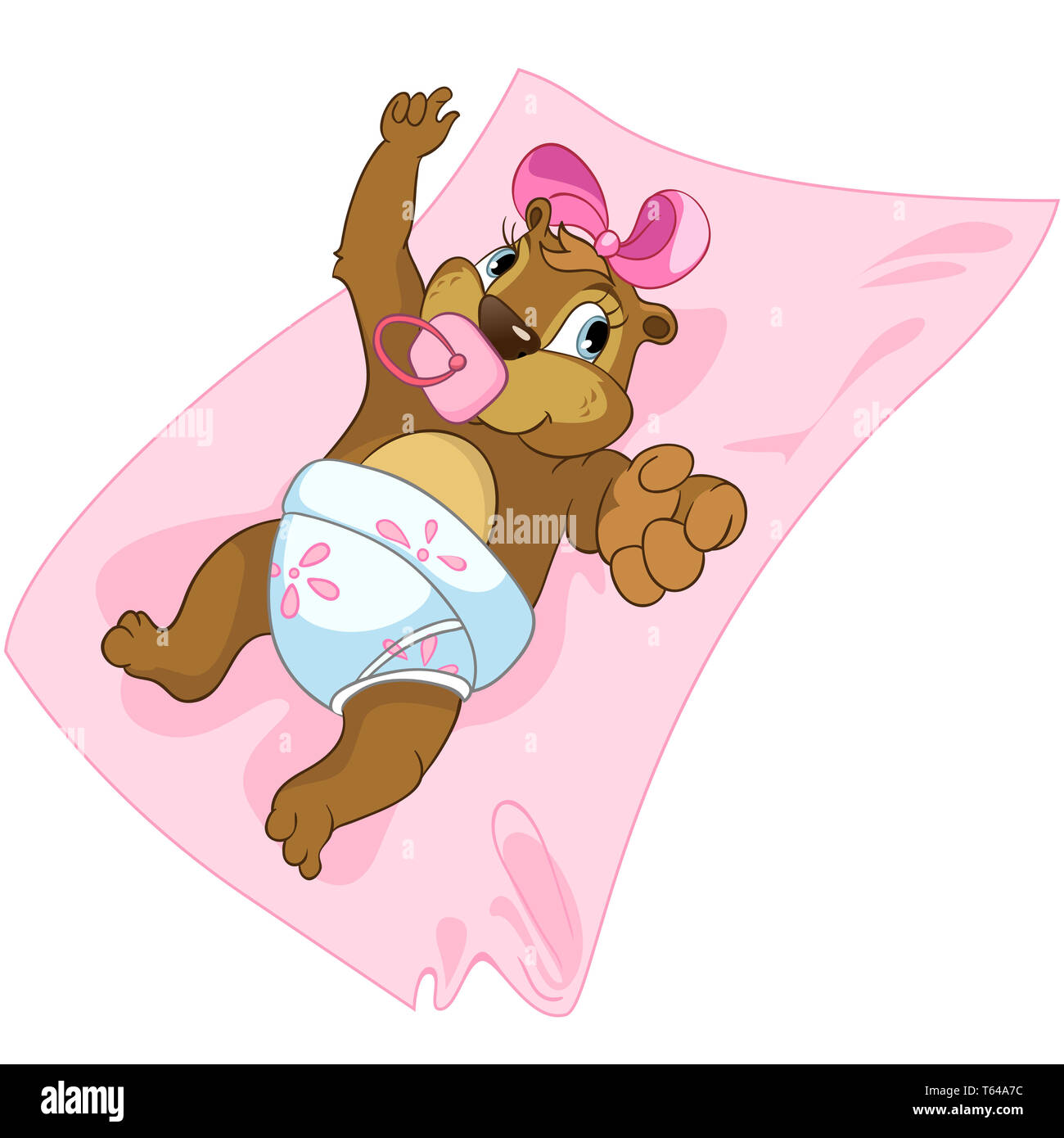 Baby beaver isolated Cut Out Stock Images & Pictures - Alamy