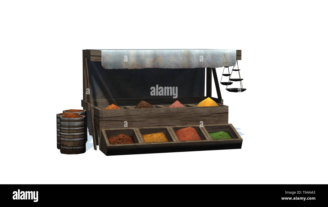 Medieval Food Stall High Resolution Stock Photography and Images - Alamy