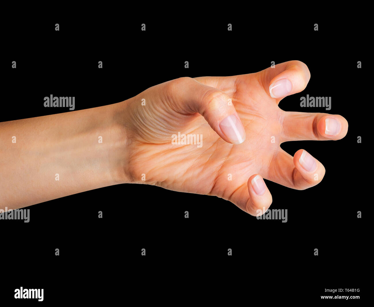 Human finger crooked hi-res stock photography and images - Alamy