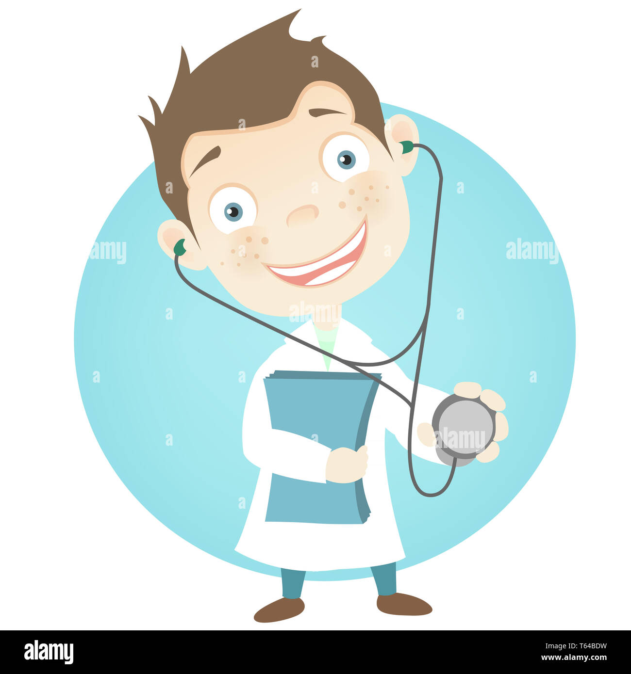 Cool medical doctor cartoon hi-res stock photography and images - Alamy