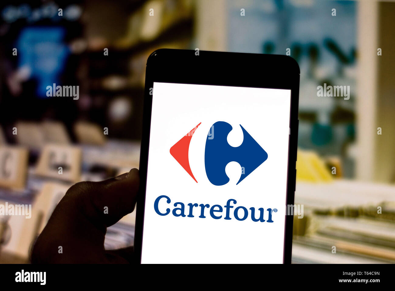 Logo de carrefour hi-res stock photography and images - Alamy