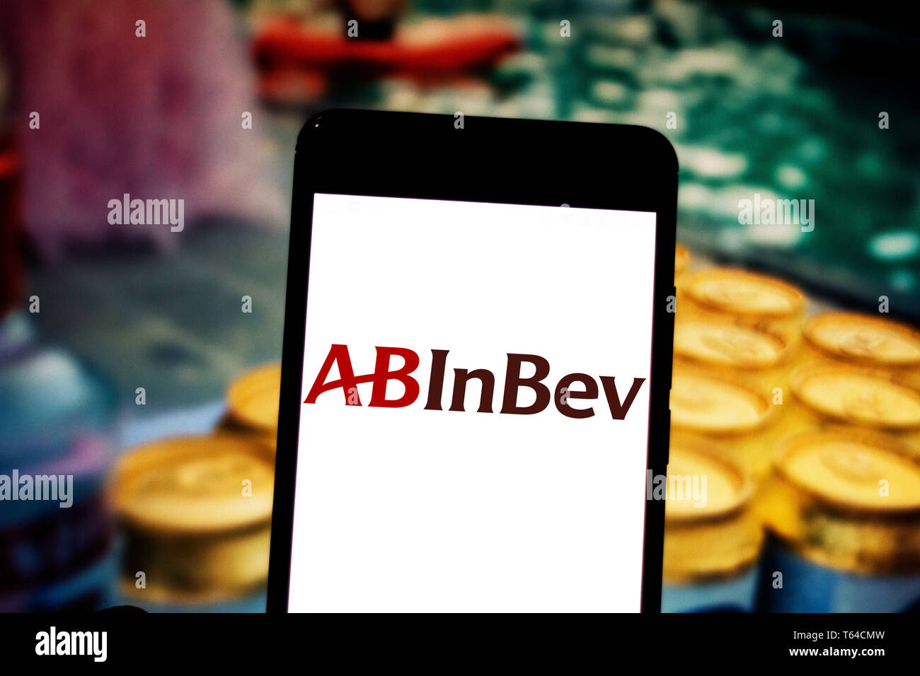 Anheuser busch inbev logo hi-res stock photography and images - Alamy