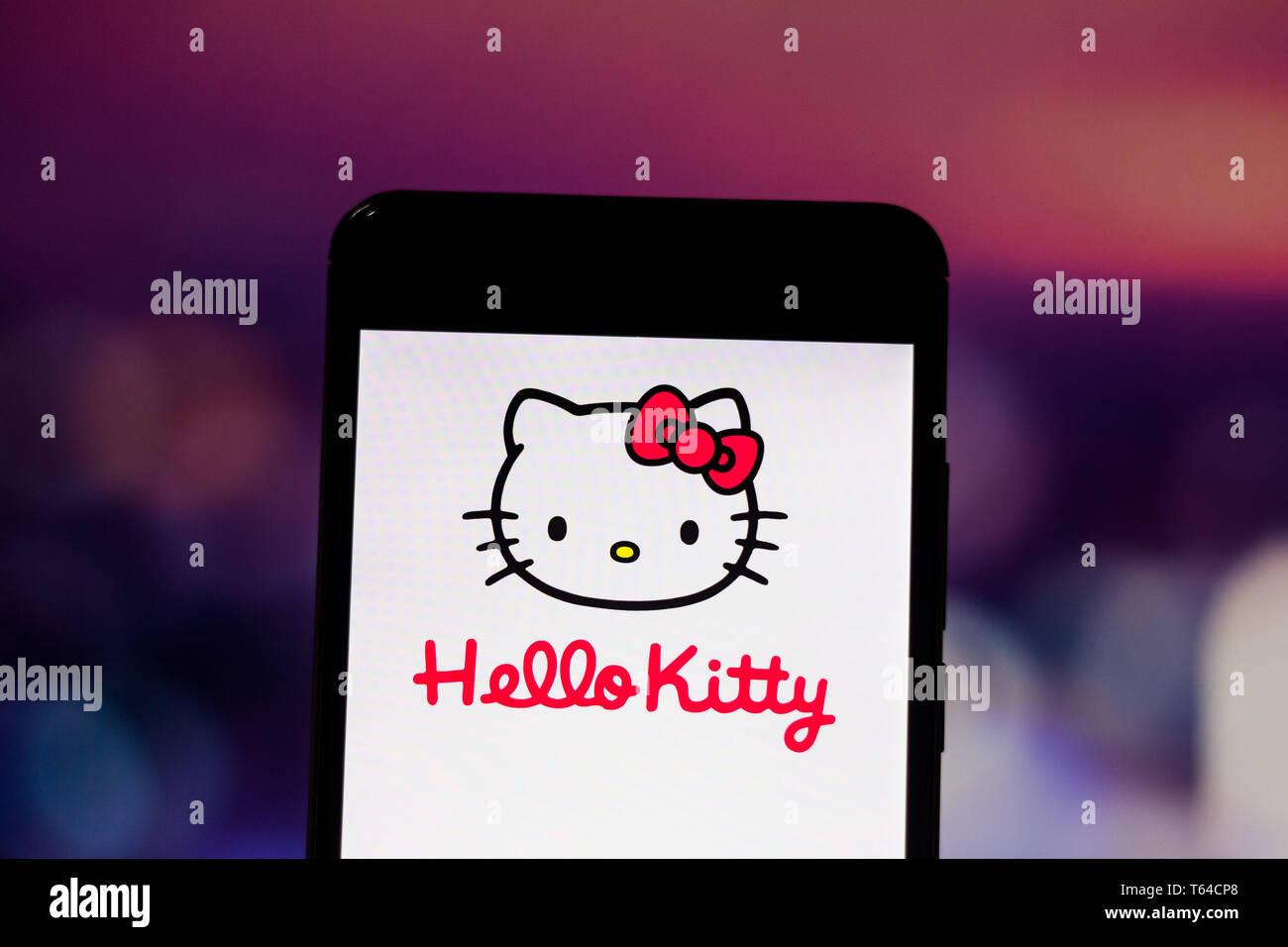 Logo de hello kitty hi-res stock photography and images - Alamy