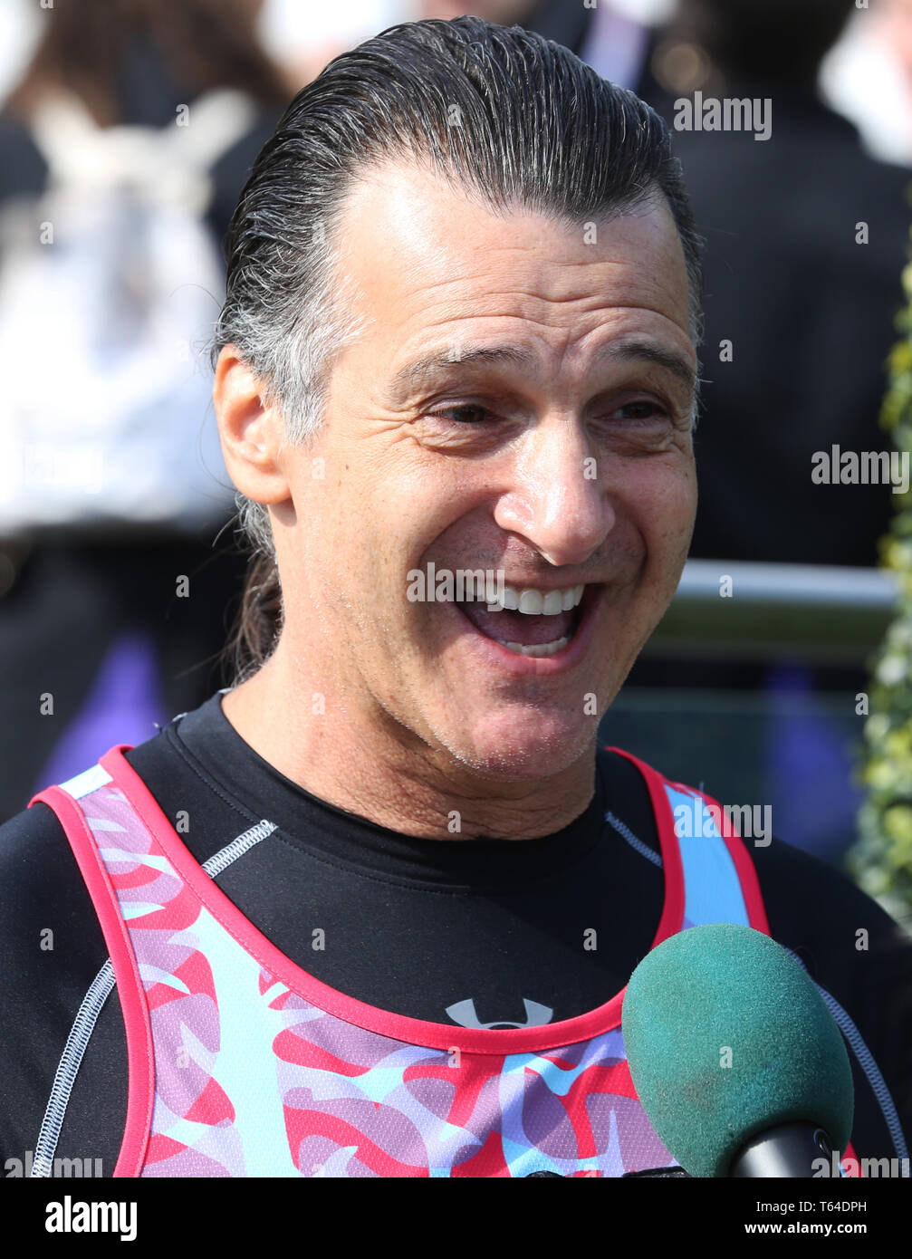 Scott Mitchell at the Virgin Money London Marathon 2019 Stock Photo - Alamy