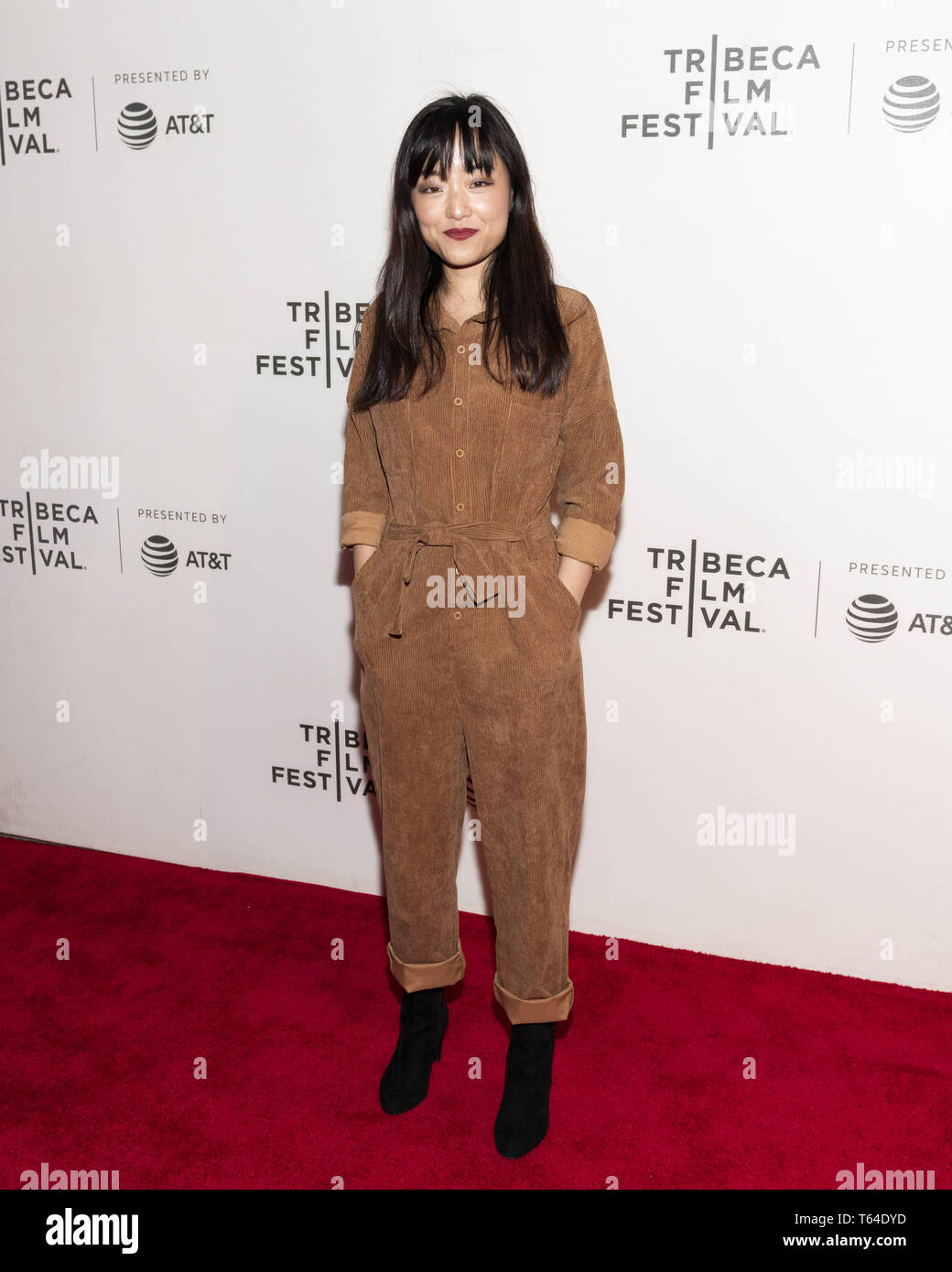 New York, NY, USA. 28th Apr, 2019. ANDREA BANG at the red carpet ...