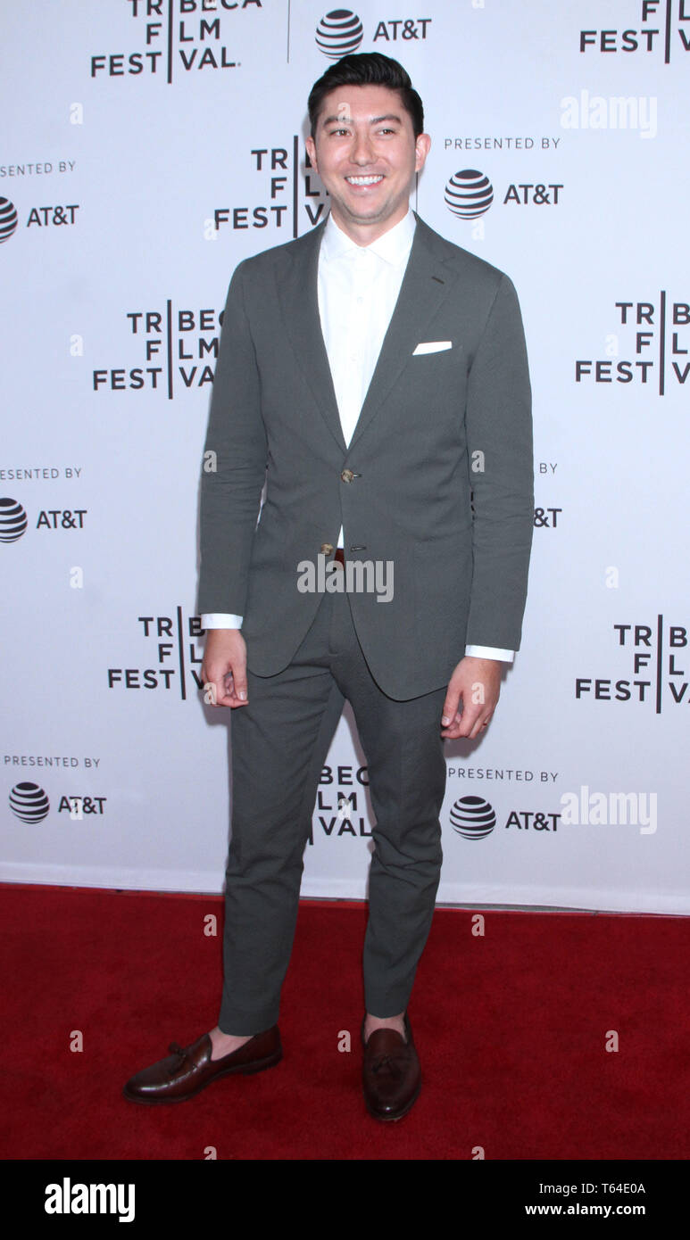 April 27, 2019 Takashi Doscher, attend 2019 Tribeca Film Festival ...