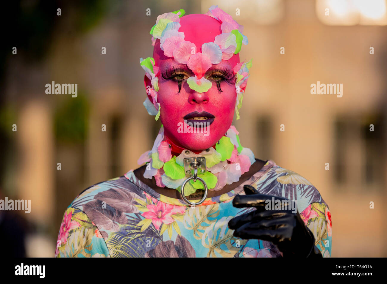 Berlin, Germany. 28th Apr, 2019. Thomas Hanisch, hobby drag queen and ...