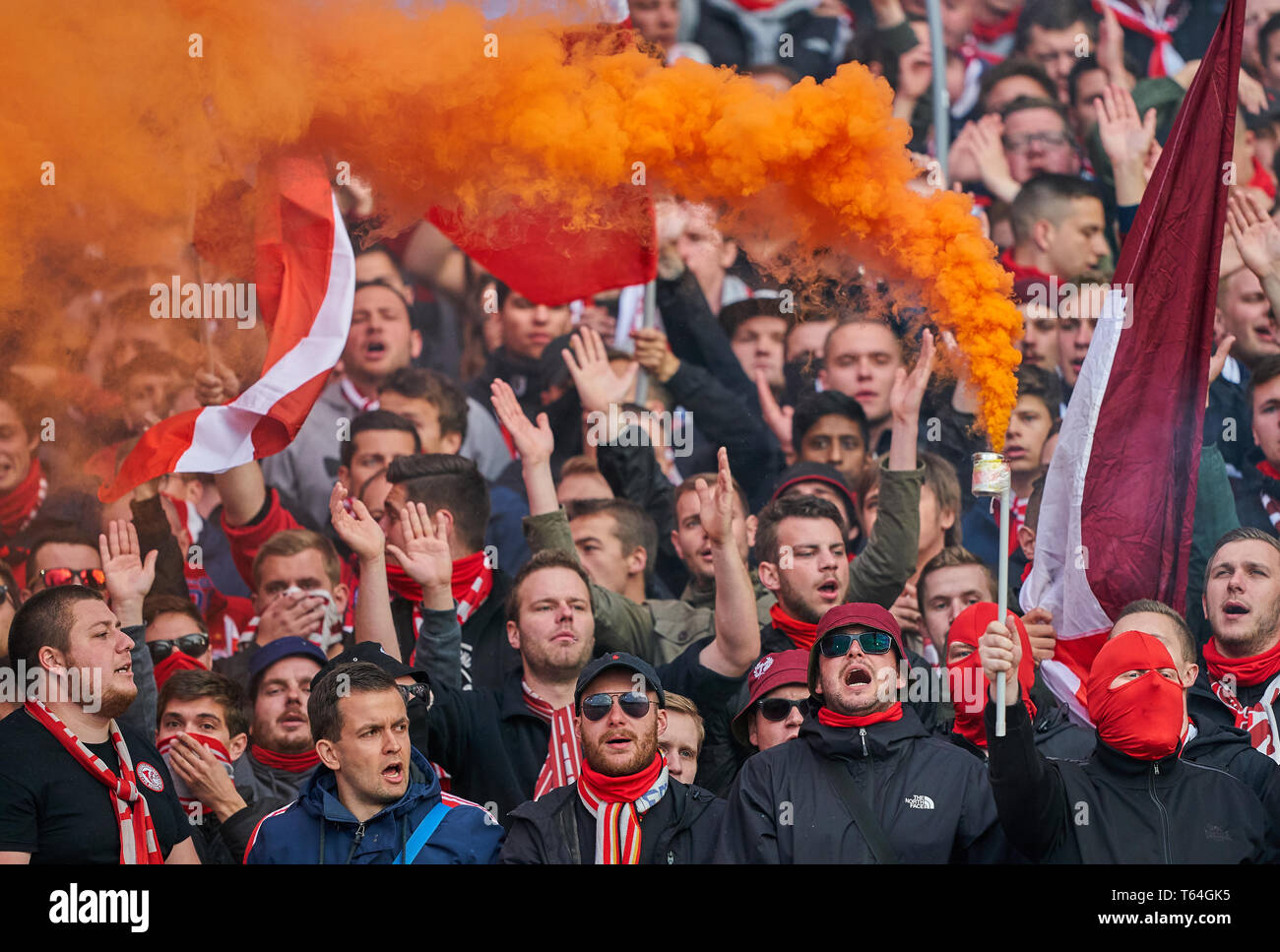 Football smoke bombs hi-res stock photography and images - Alamy