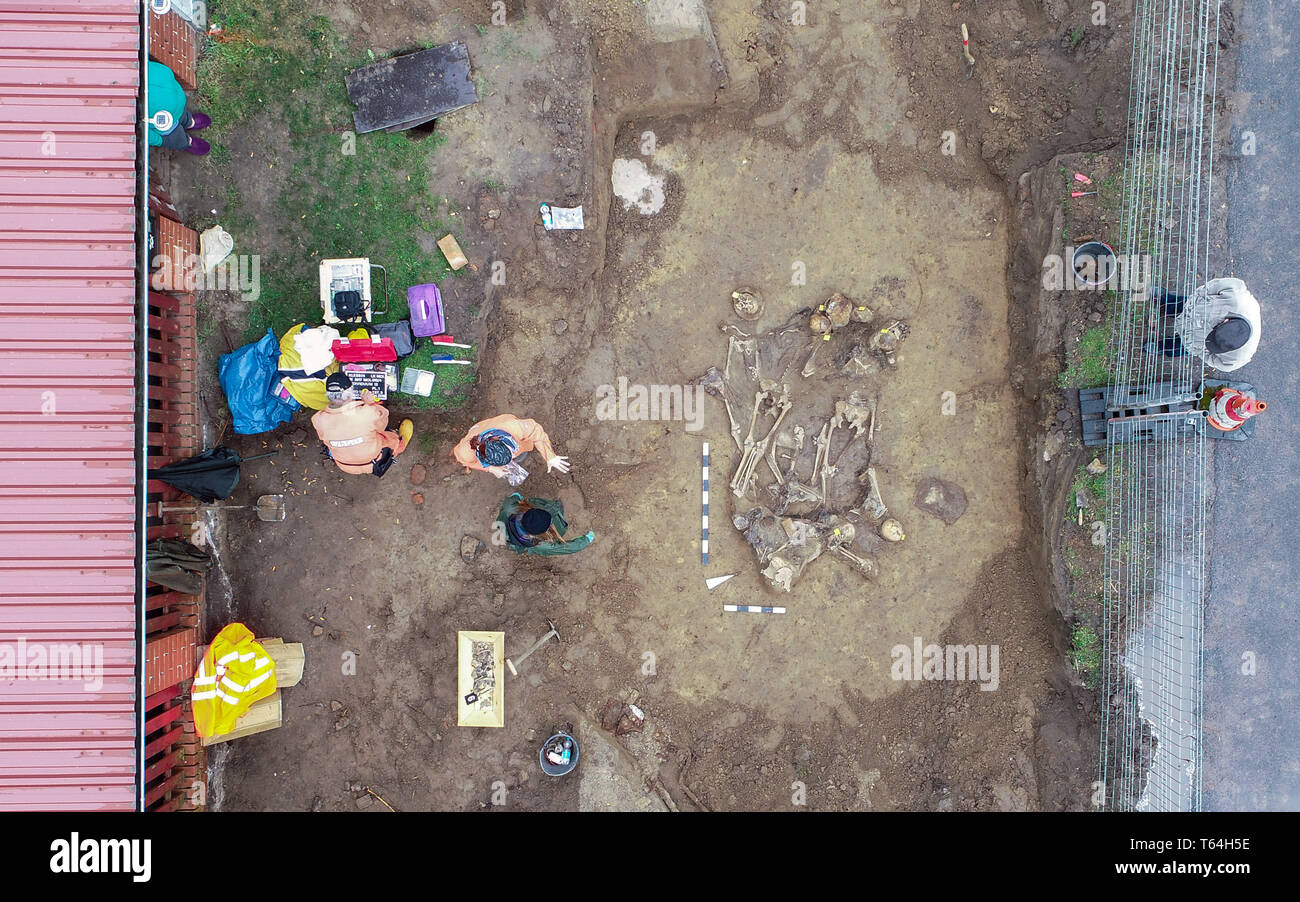 Klessin, Germany. 29th Apr, 2019. These mortal remains of German ...