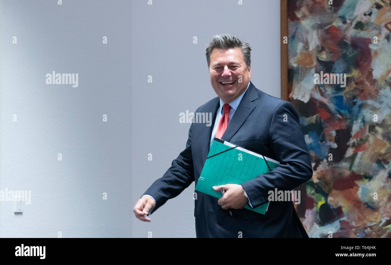 Berlin, Germany. 29th Apr, 2019. Berlin's Senator of the Interior ...