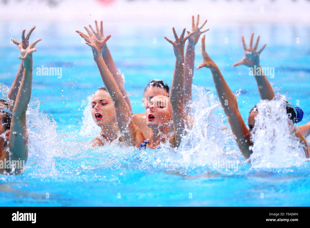 Australia Team Group (AUS), APRIL 28, 2019 Artistic Swimming : The 95th ...