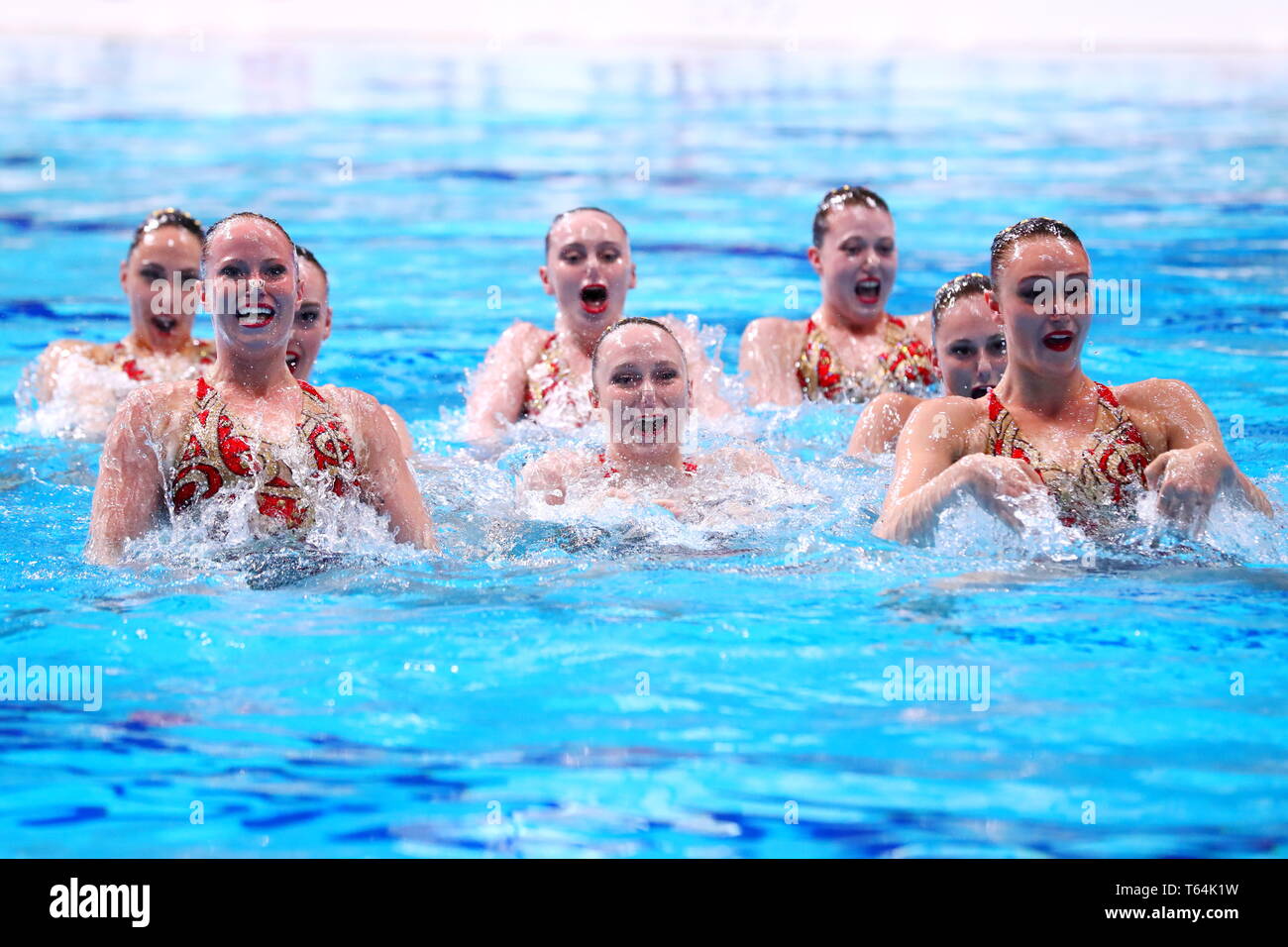 Canada Team Group (CAN), APRIL 28, 2019 Artistic Swimming : The 95th ...
