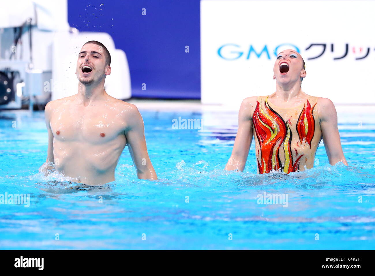 Manila Flamini & Giorgio Minisini (ITA), APRIL 28, 2019 Artistic ...