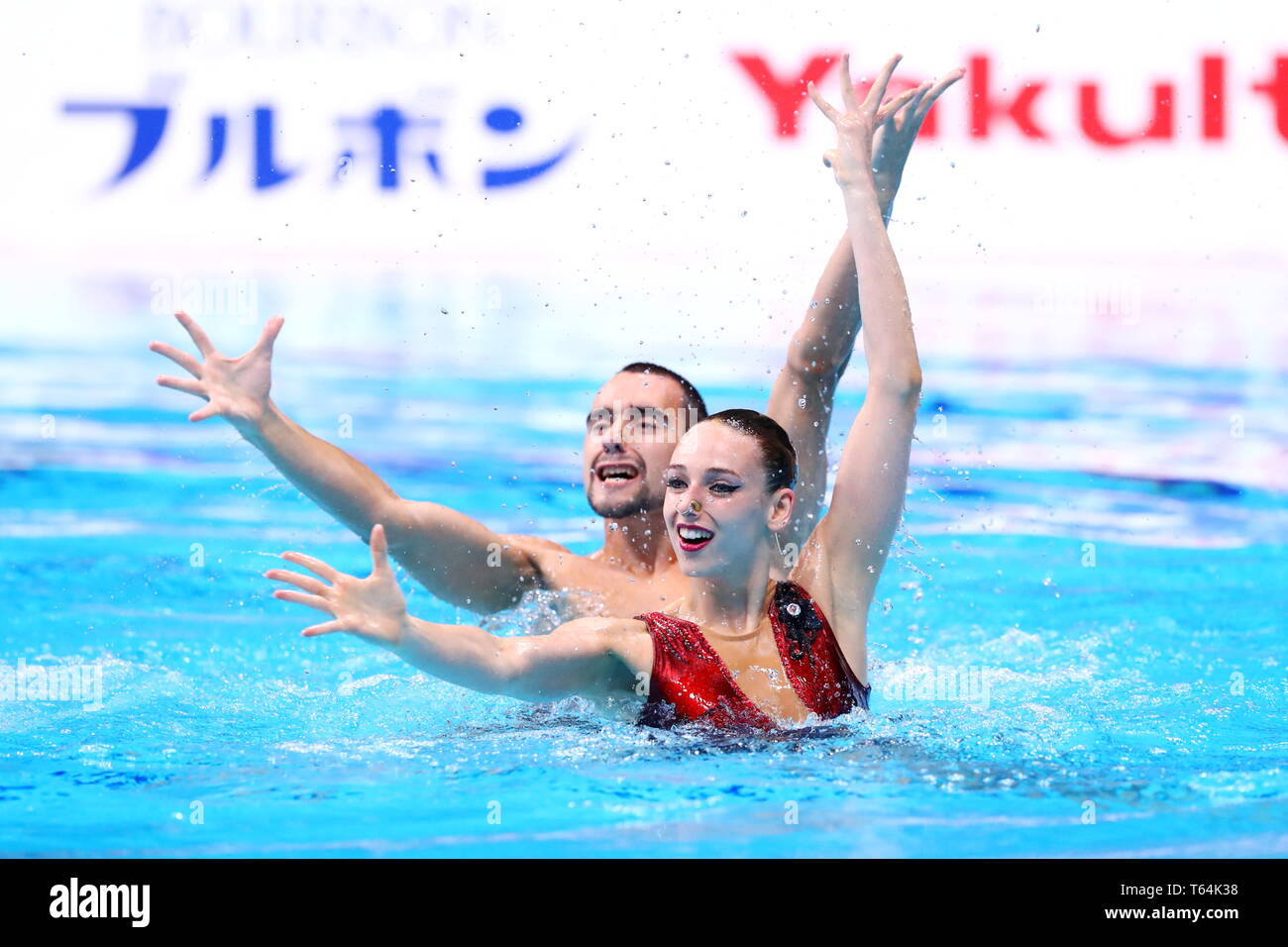 Emma Garcia & Pau Ribes (ESP), APRIL 28, 2019 Artistic Swimming : The ...