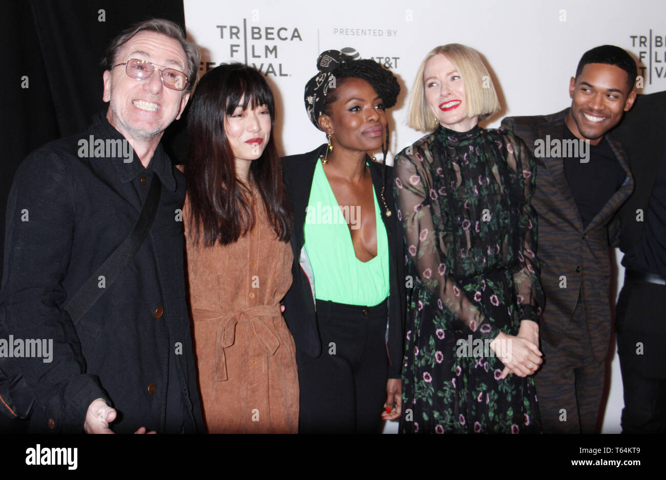 New York, NY, USA. 28th Apr, 2019. Tim Roth, Andrea Bang, Marsha ...