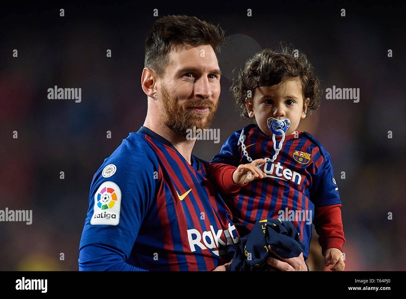 Lionel messi and their son hi-res stock photography and images - Alamy