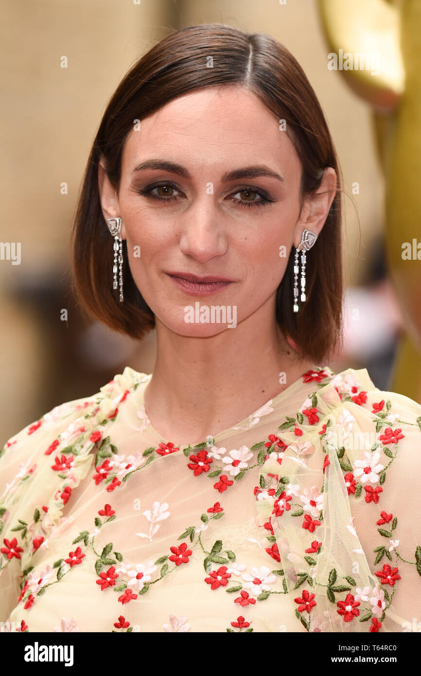LONDON, UK. April 28, 2019: Cara Horgan at the BAFTA Craft Awards 2019 ...