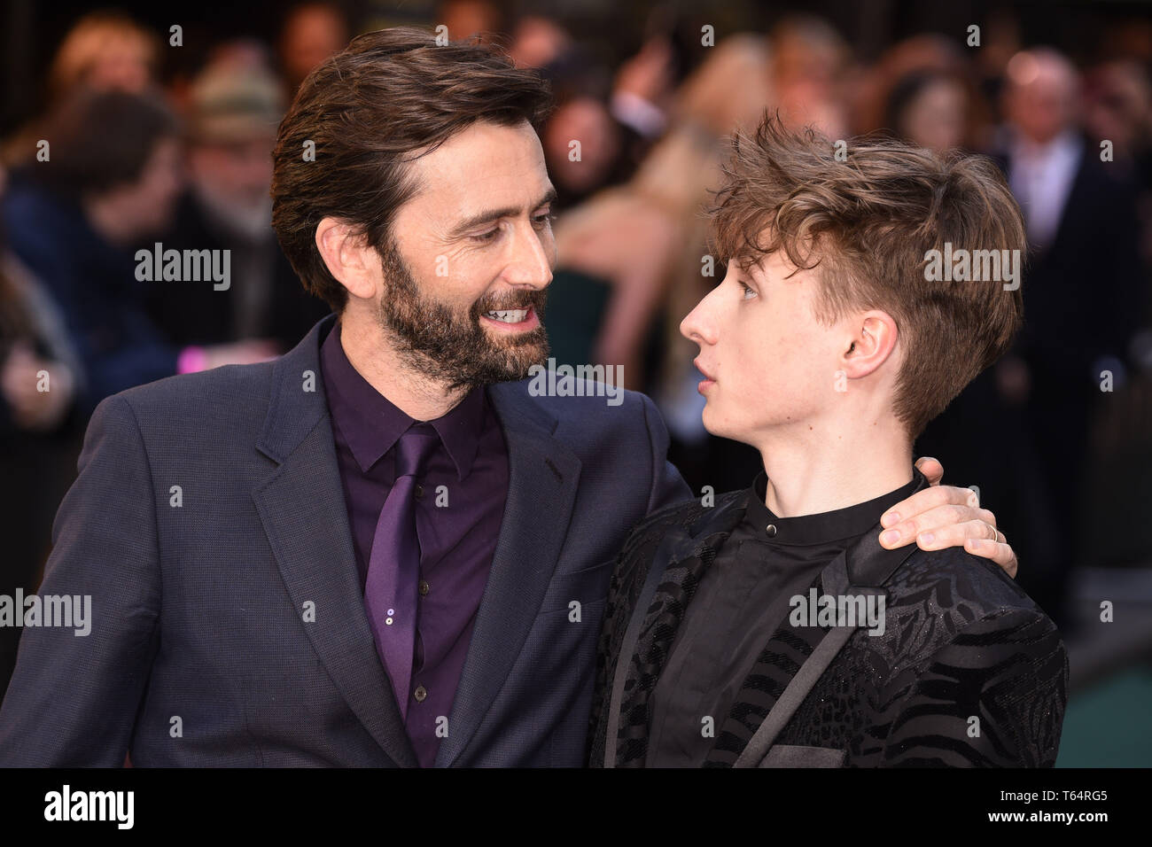 London, UK. 29th Apr, 2019. LONDON, UK. April 29, 2019: David Tennant ...