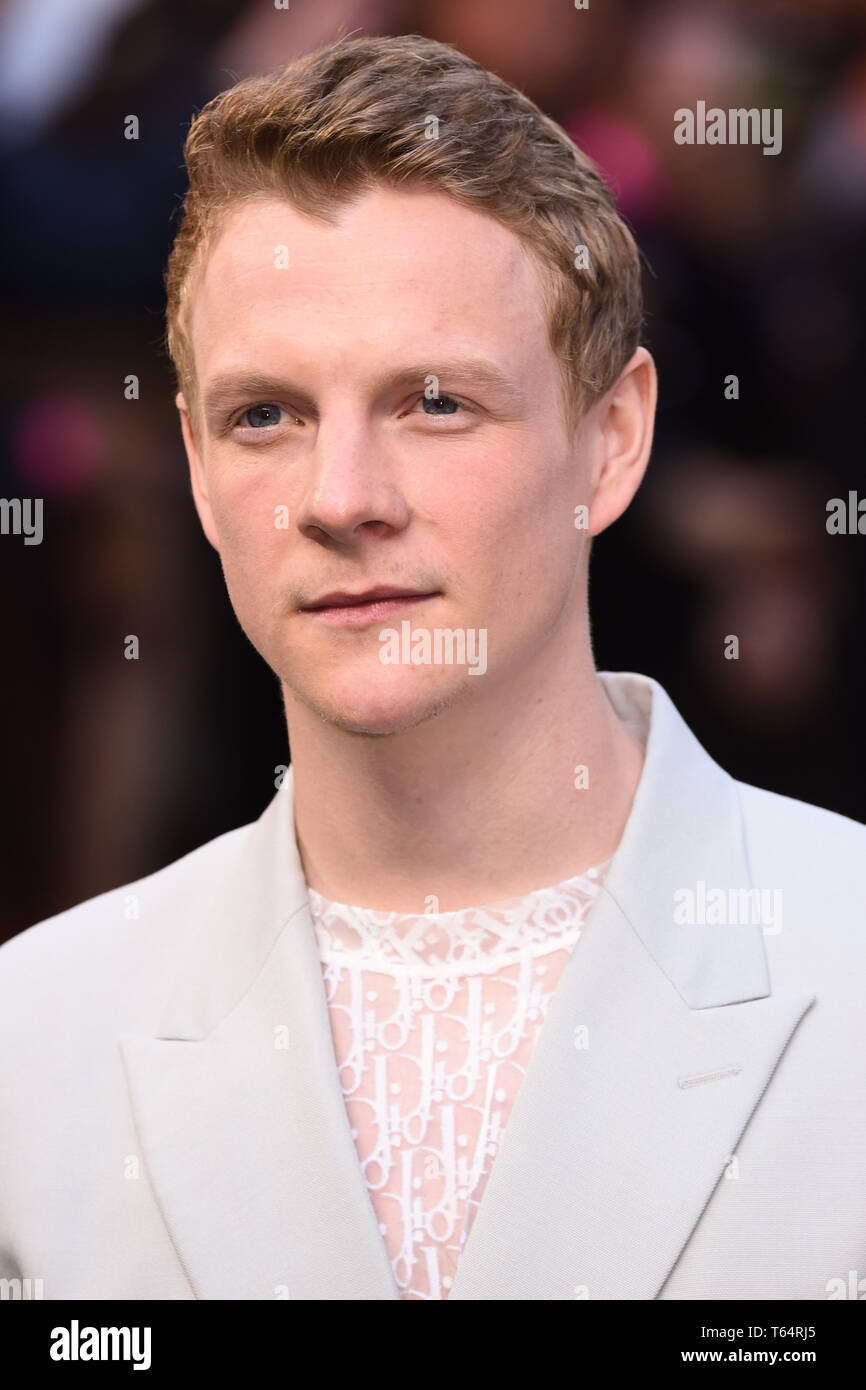 London, UK. 29th Apr, 2019. LONDON, UK. April 29, 2019: Patrick Gibson ...