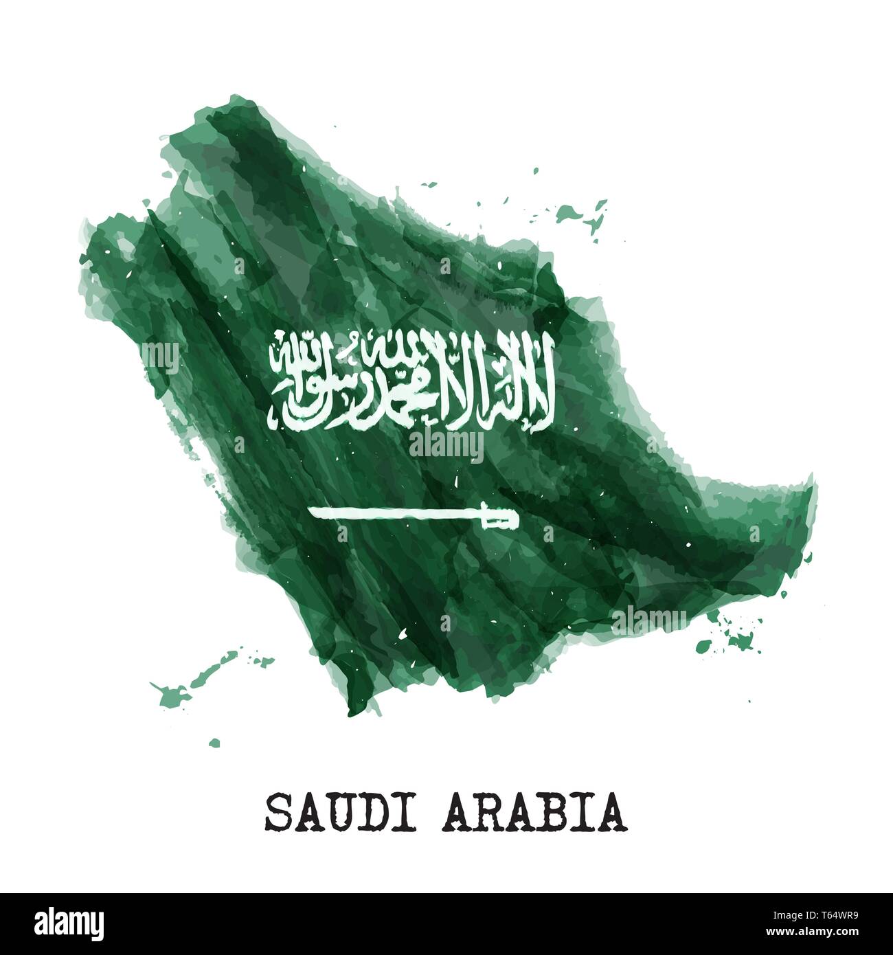 Saudi arabia map creative hi-res stock photography and images - Alamy