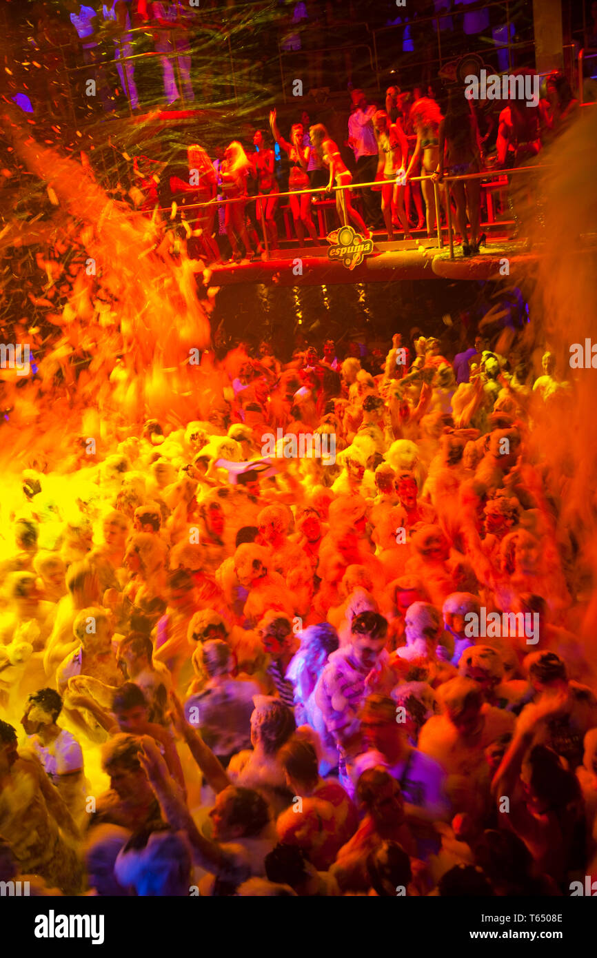 Foam party ibiza hi-res stock photography and images - Alamy