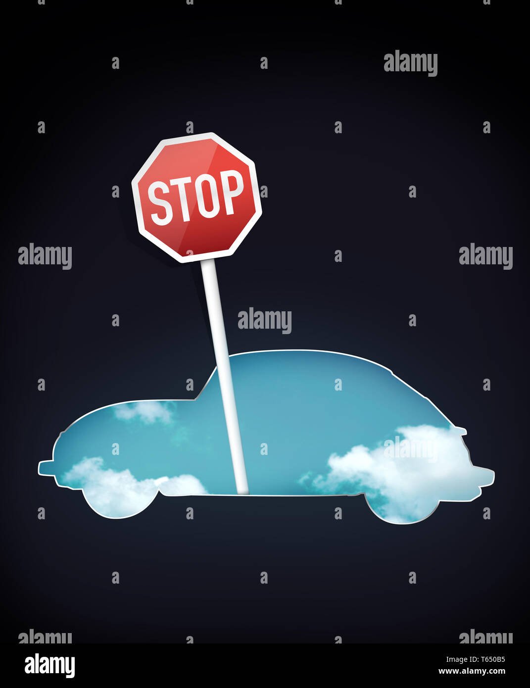 Go sign silhouette hi-res stock photography and images - Alamy