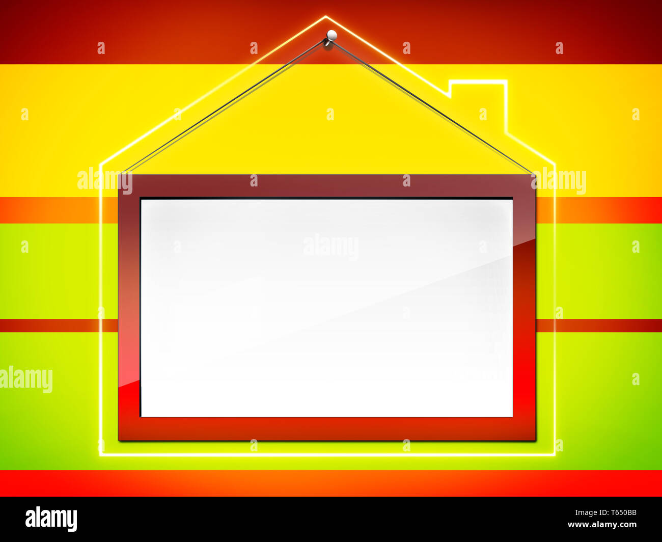 Real Estate Frame Stock Photo - Alamy