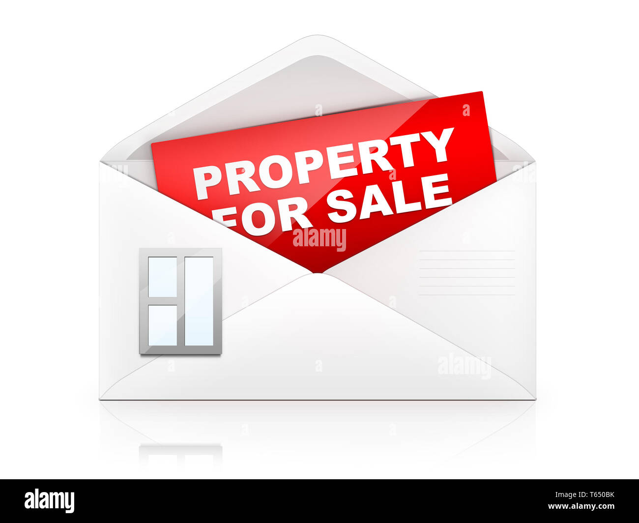 Property envelope Cut Out Stock Images & Pictures - Alamy