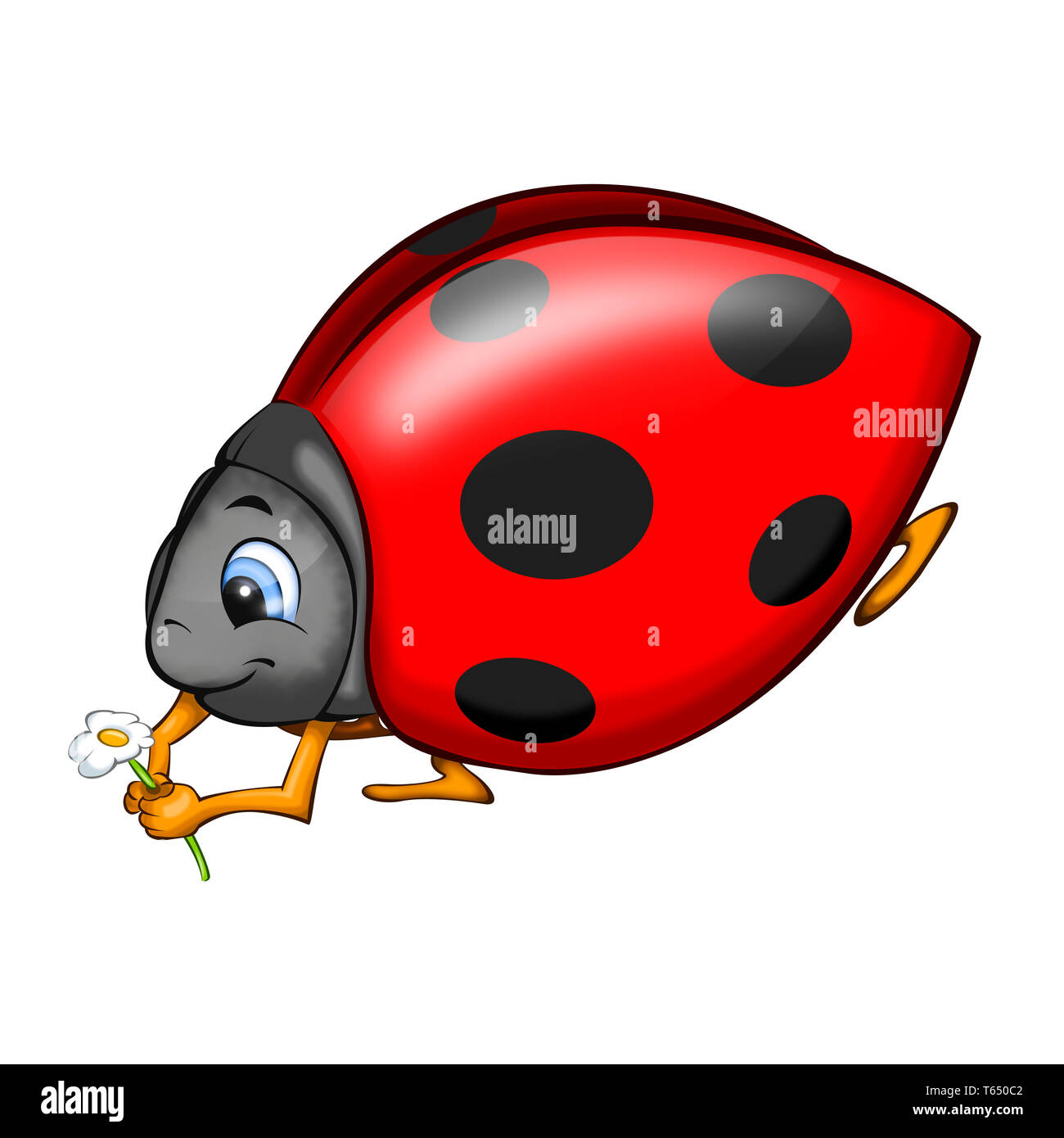 Cartoon ladybird Cut Out Stock Images & Pictures - Alamy