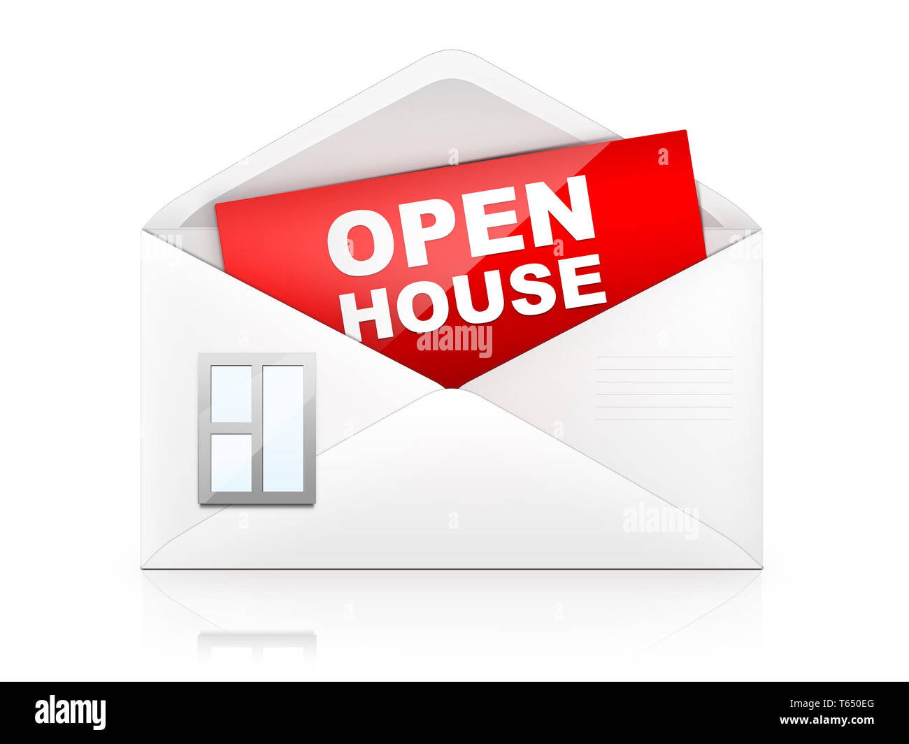 Envelop - Open House Stock Photo - Alamy