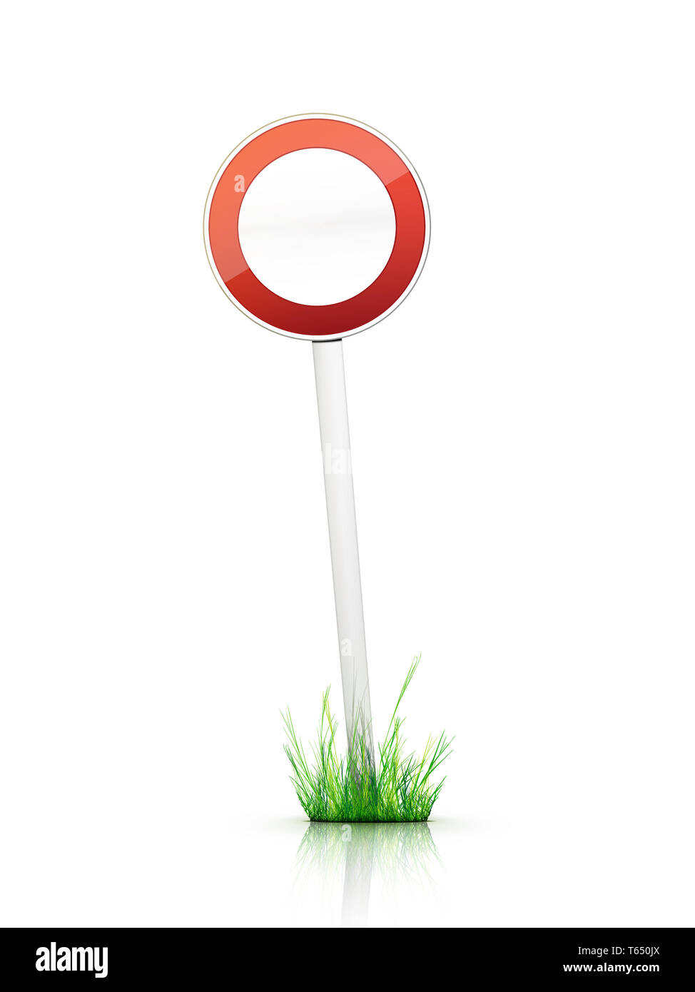 Blank Traffic Sign Stock Photo - Alamy