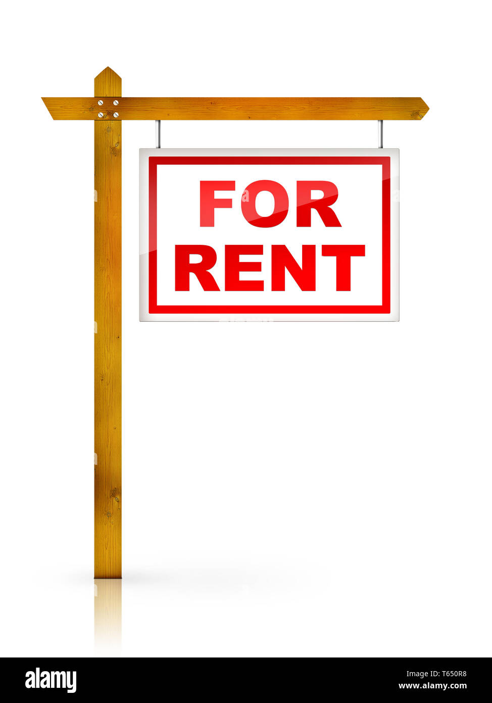 For Rent Sign Stock Photo - Alamy