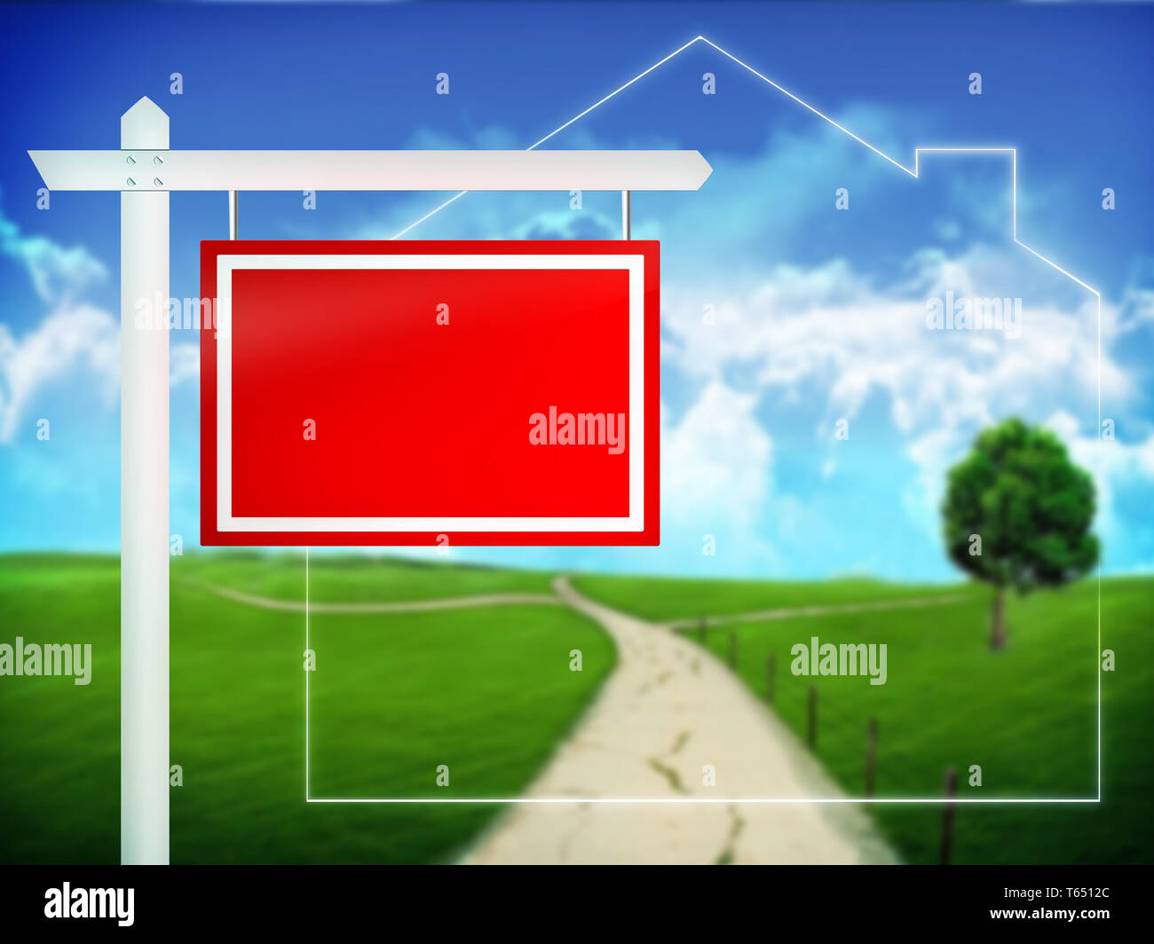 Plot sold sign hi-res stock photography and images - Alamy