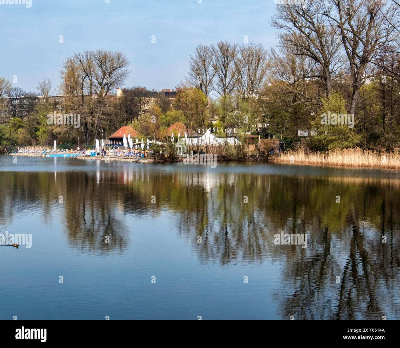 Weissensee bathing beach hi-res stock photography and images - Alamy