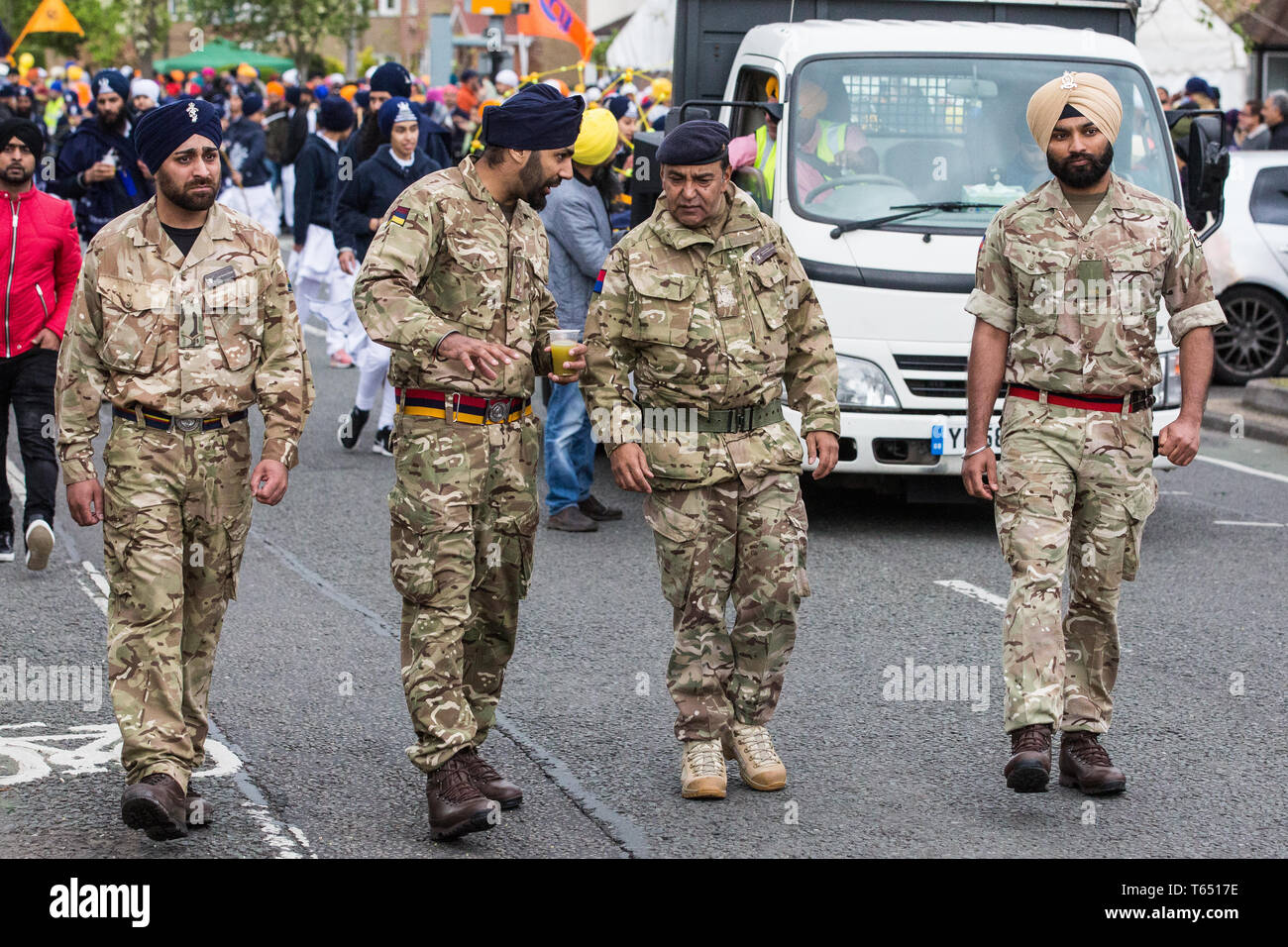 Sikh khalsa army hi-res stock photography and images - Alamy