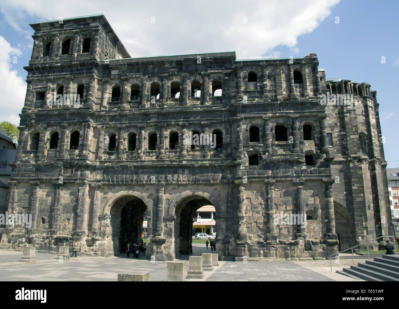 Porta Nigra, Treves, Rhineland-Palatinate, Germany Stock Photo - Alamy