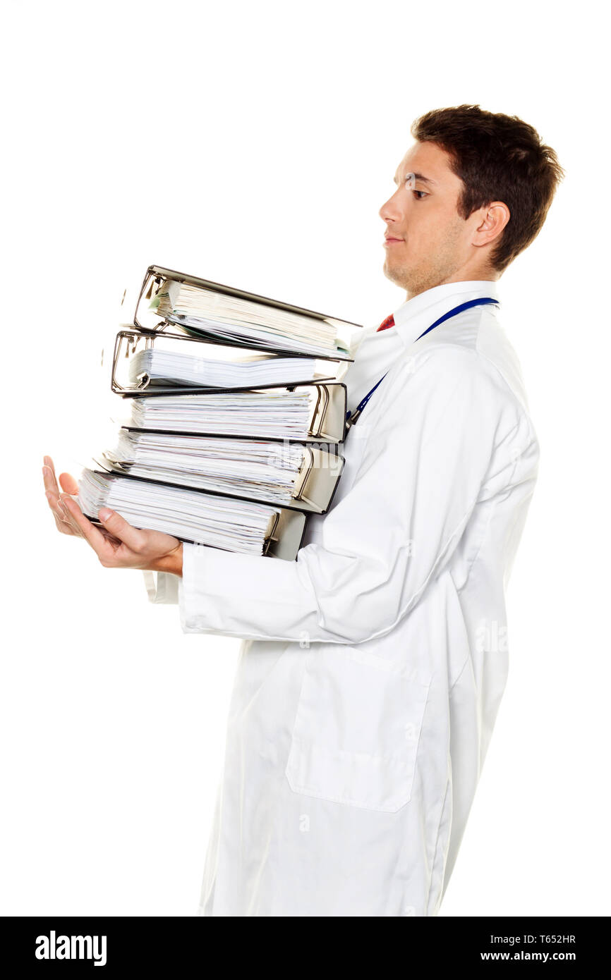 Doctor at work Stock Photo - Alamy
