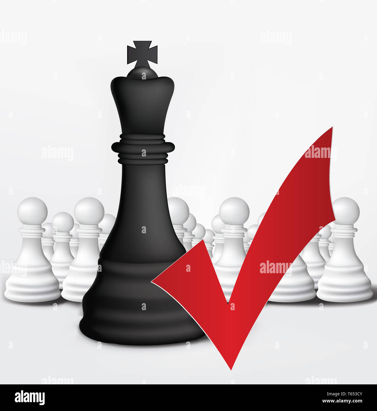 Election of King Stock Photo - Alamy