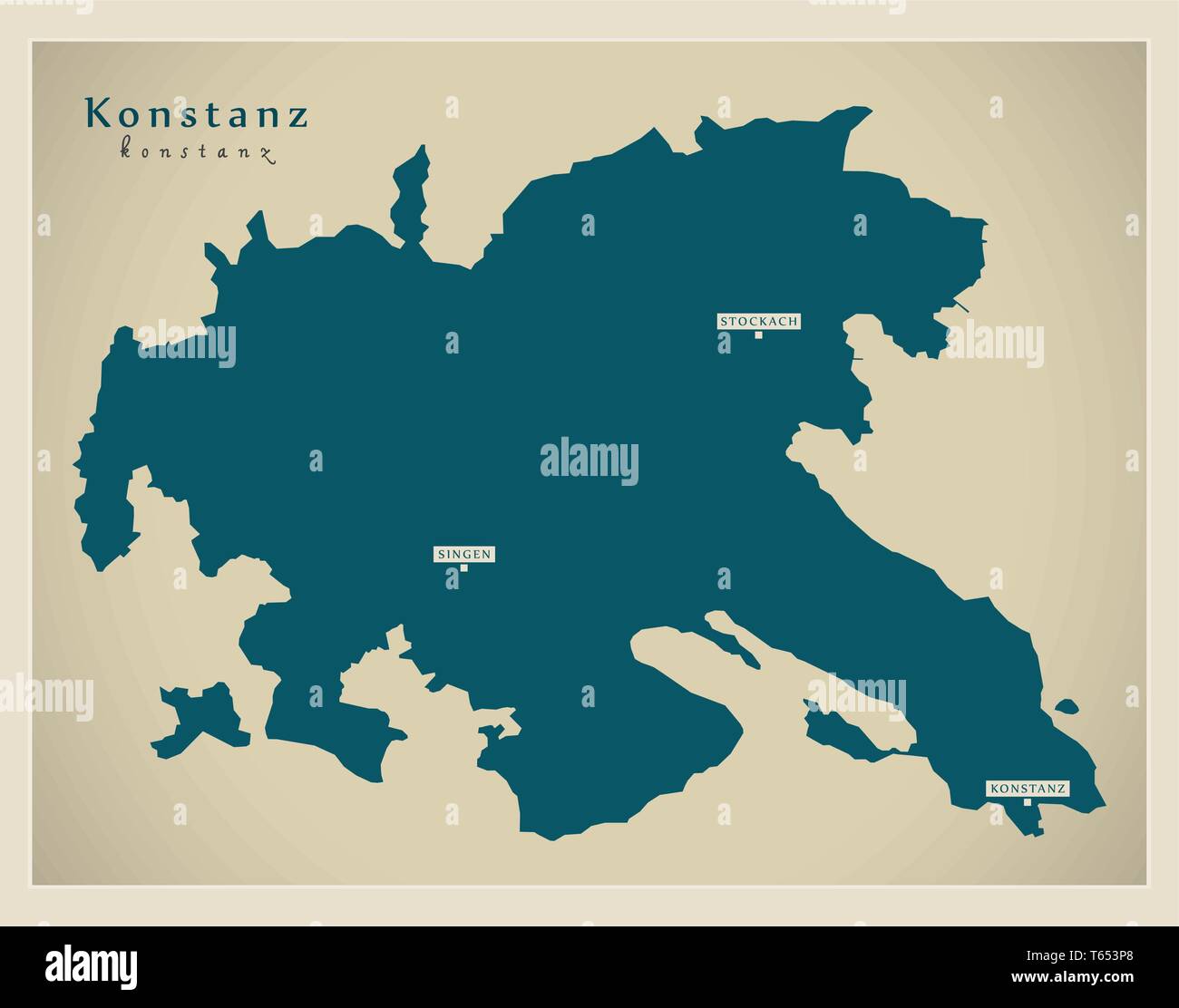 Konstanz district Stock Vector Images - Alamy