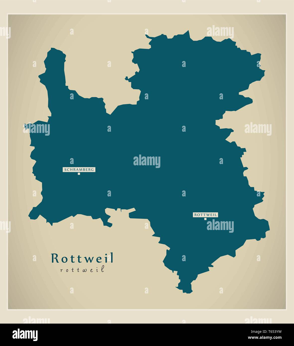 Rottweil district Stock Vector Images - Alamy