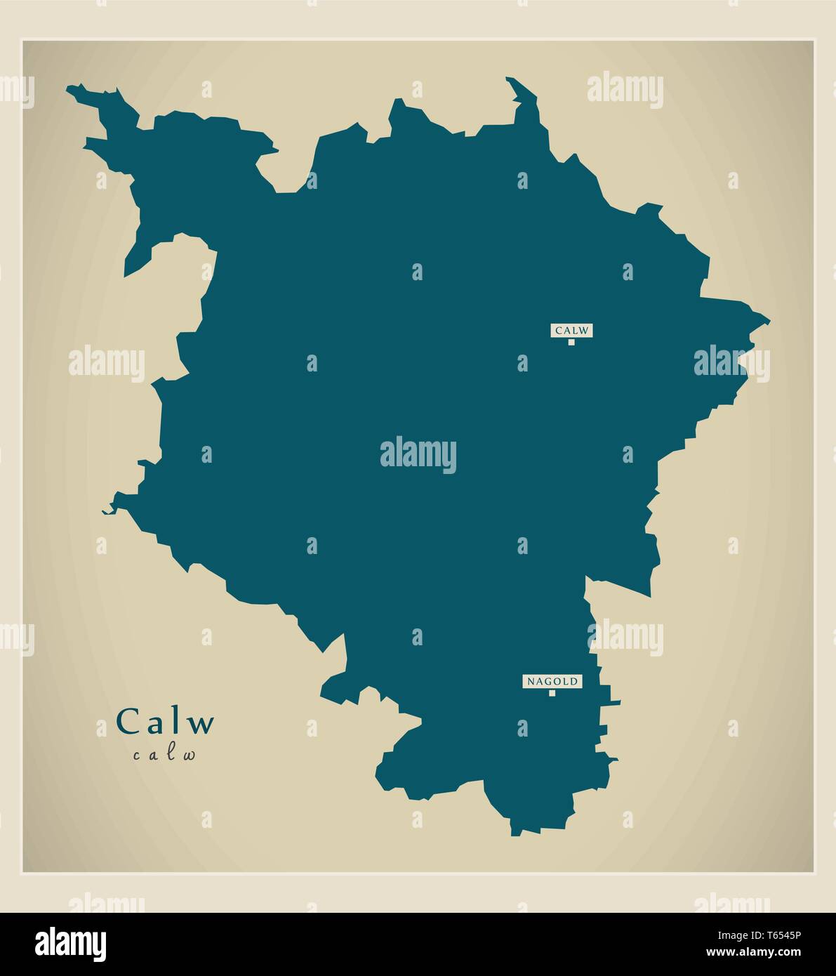 Calw district Stock Vector Images - Alamy