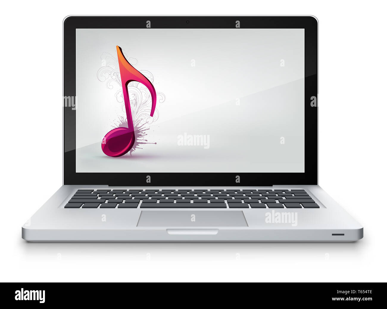 Laptop wave Cut Out Stock Images & Pictures - Alamy