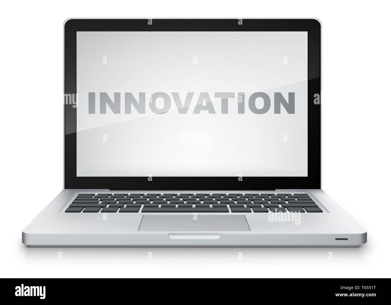 Thinking laptop Cut Out Stock Images & Pictures - Alamy