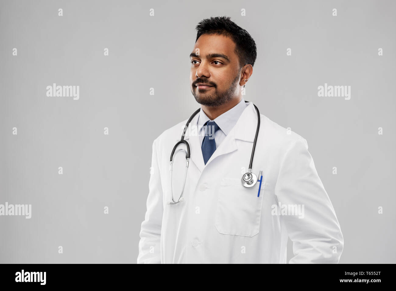 South asian indian doctor stethoscope hi-res stock photography and ...
